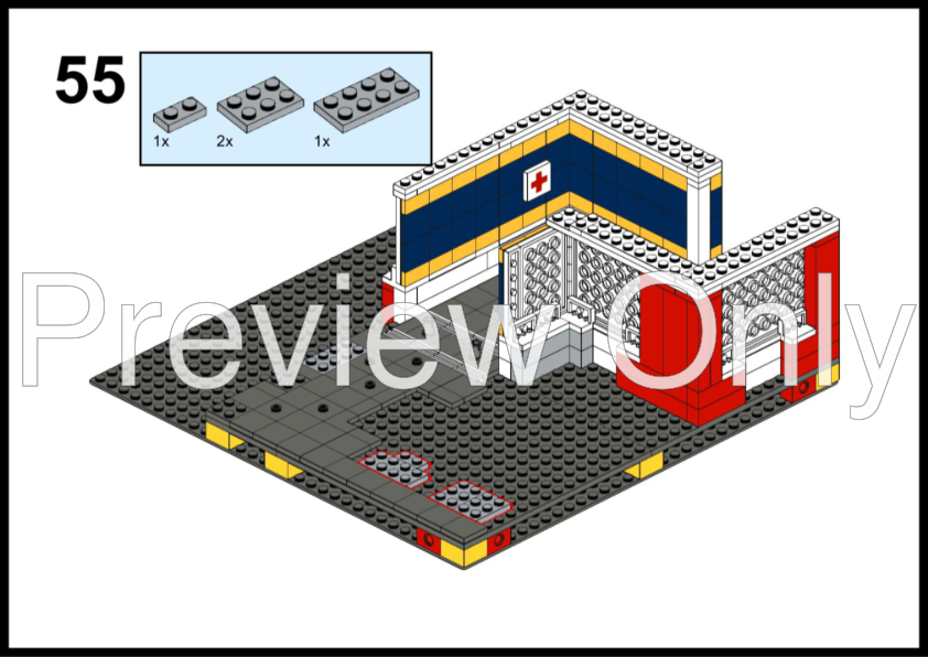 LEGO MOC Modular Subway Station and Mall by Legofan21 | Rebrickable ...