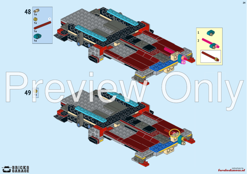 LEGO MOC 10304 Shelby GT500 by firas_legocars | Rebrickable - Build ...