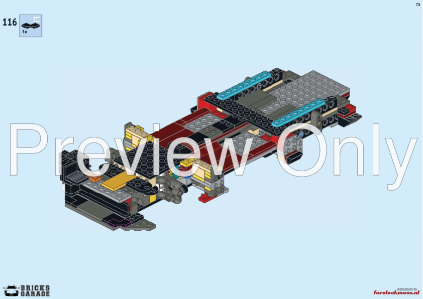 LEGO MOC 10304 Shelby GT500 by firas_legocars | Rebrickable - Build ...