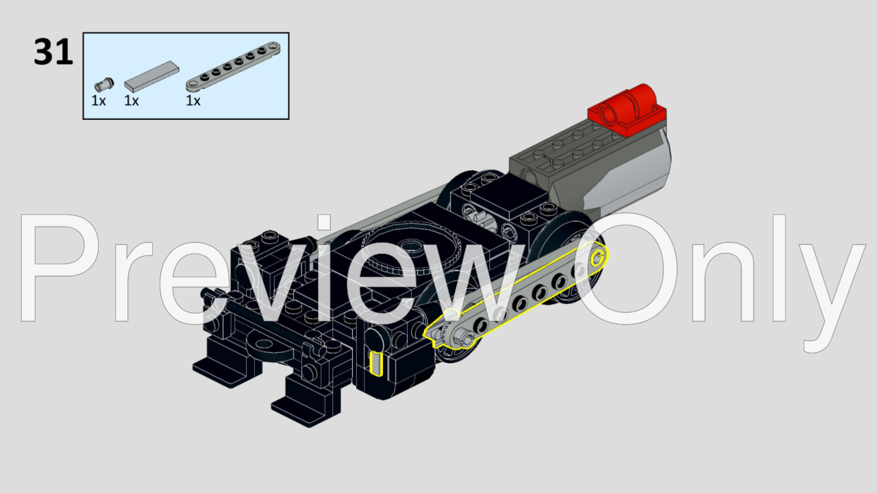 LEGO MOC 1:48 B&O C-16 "Little Joe", aka "Dockside" switcher by ...