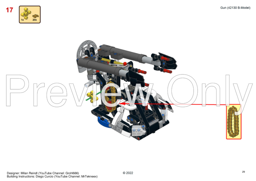 LEGO MOC BMW Dropship (42130 B-Model) by grohl | Rebrickable - Build ...
