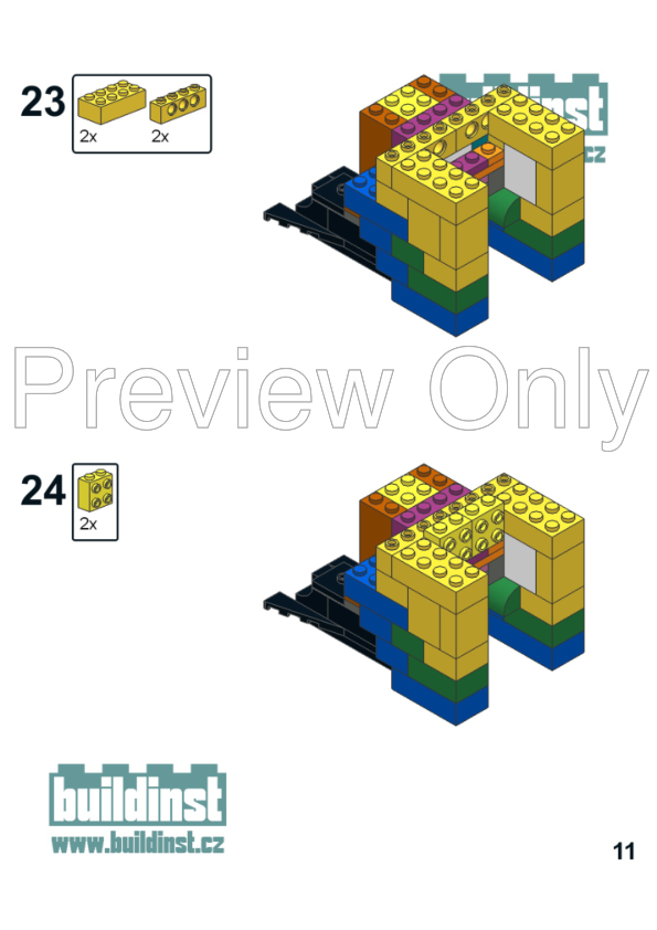 Lego Moc 11021 Parrot By Tomik Rebrickable Build With Lego