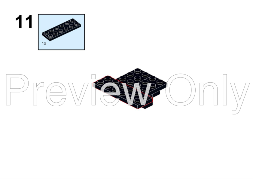 LEGO MOC Brick 740 - Set of Five Colors by IBrickedItUp | Rebrickable ...