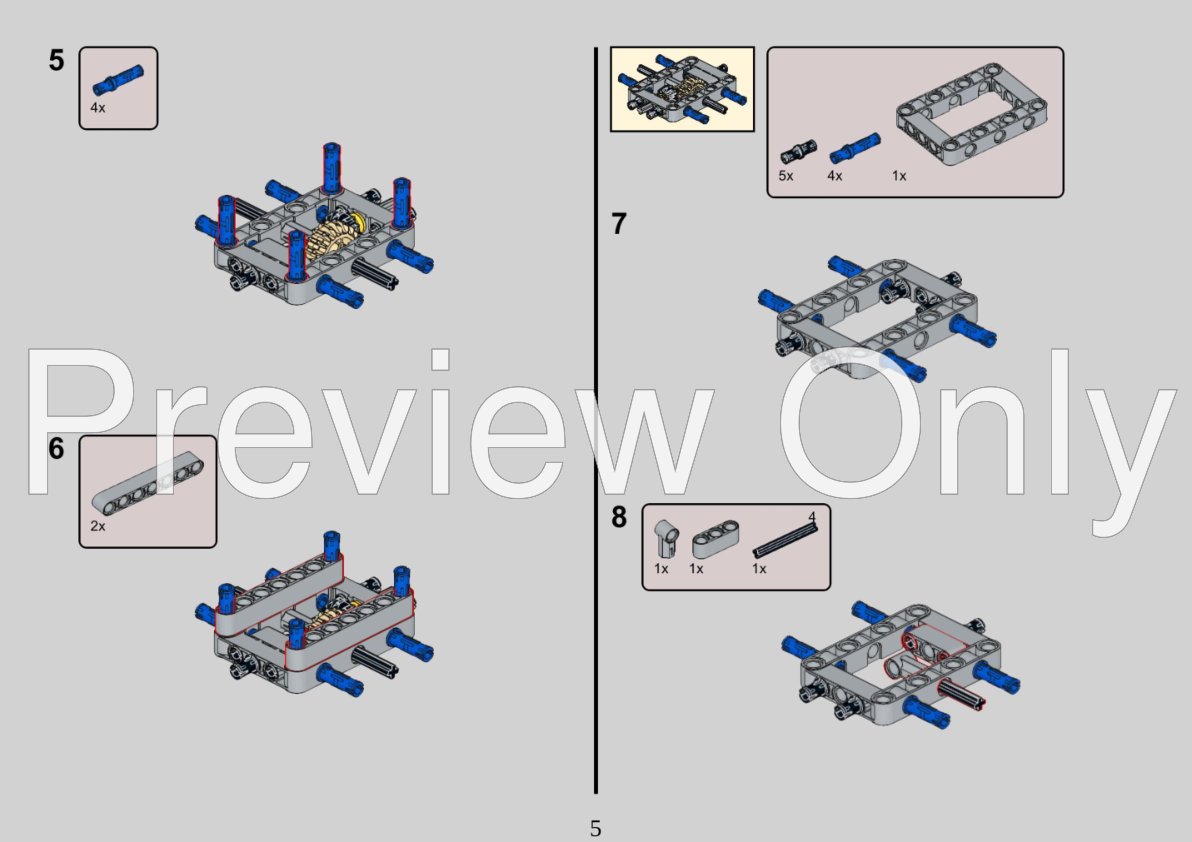 LEGO MOC DIGGER D-250 by haldi7825 | Rebrickable - Build with LEGO