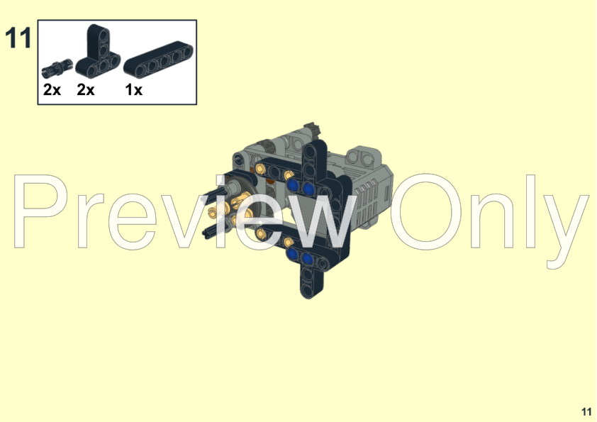 LEGO MOC Lego high pressure pneumatic compressor by _Yoko | Rebrickable ...