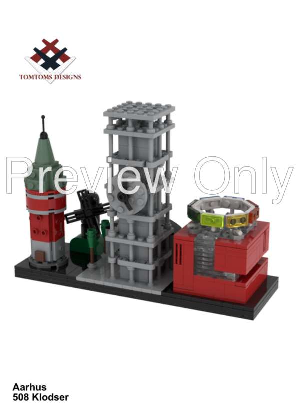 LEGO MOC Aarhus - Skyline by tomtoms_design | Rebrickable - Build with LEGO