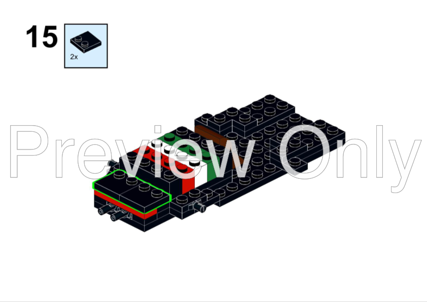 LEGO MOC Ferrari F40 LM IMSA 1990 ArtSports 0123 by BrycCars ...