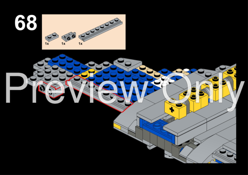 LEGO MOC Boeing E-3 Sentry (Building instructions only) by bru_bri_mocs ...