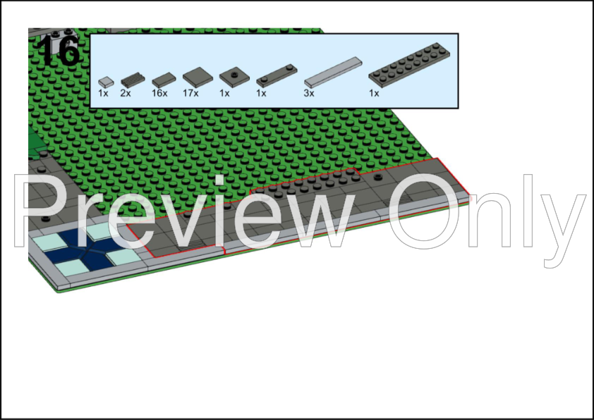 LEGO MOC Modular Railroad Station by Dioxity | Rebrickable - Build with ...