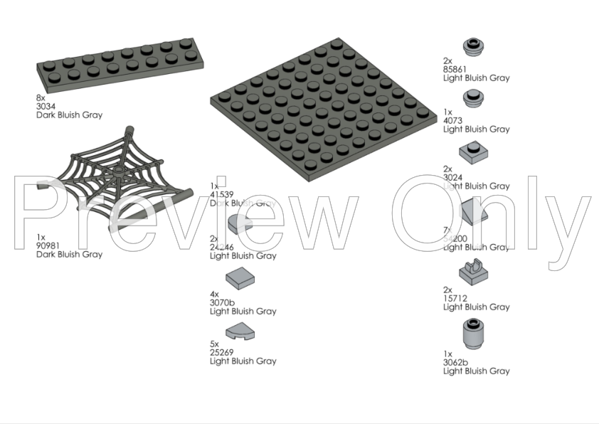 LEGO MOC Columns of the Ancient Catacombs - Decayed Version by Thomus ...