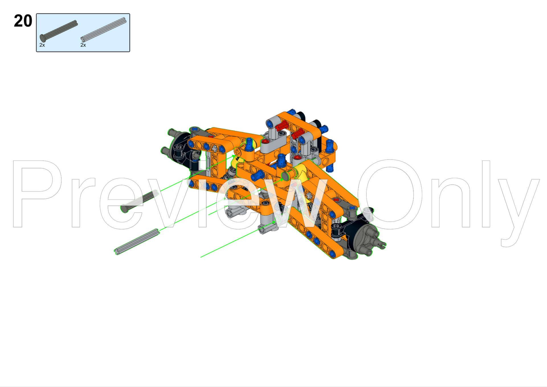 LEGO MOC LMP Le Mans Prototype (42141 McLaren Formula 1 c-model) by ...