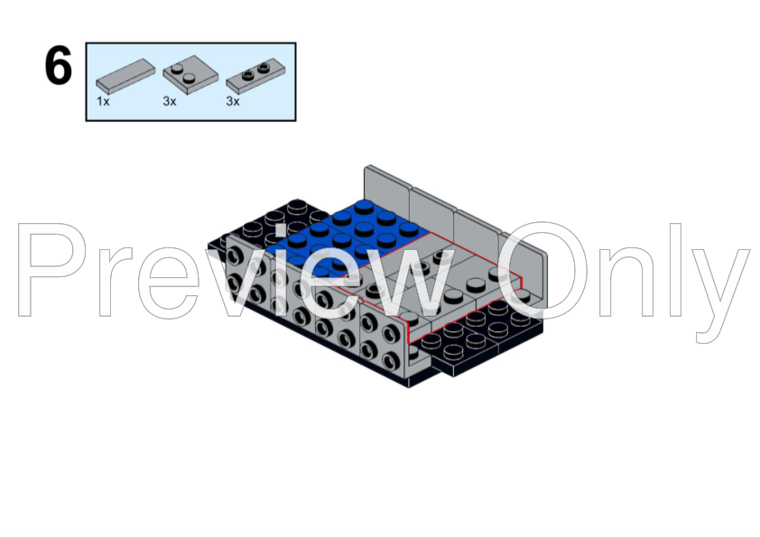LEGO MOC 1955 Built Tough Thunderbird - Set of Five Colors by ...