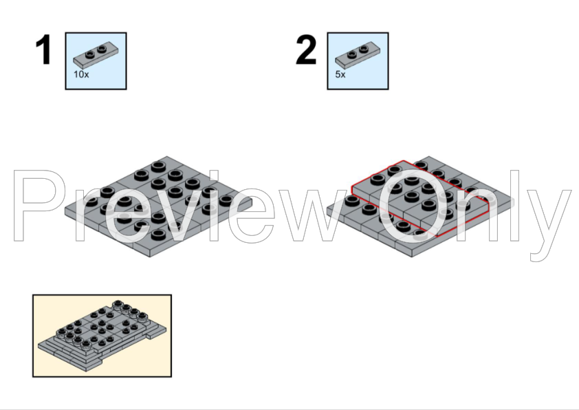 LEGO MOC Mini Gerichtsgebäude | Mini Courthouse by Noppensteinblog ...