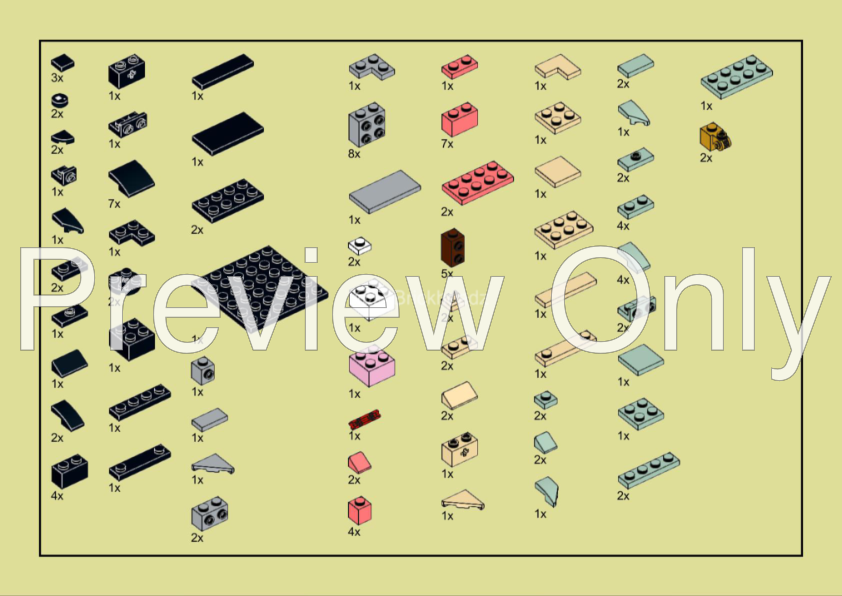 LEGO MOC Jean-Baptiste Emanuel Zorg (The Fifth Element) Brickheadz by ...