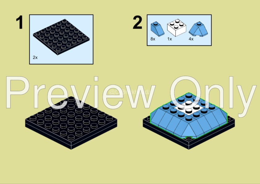 LEGO MOC Diva Plavalaguna (The Fifth Element) Brickheadz by ...