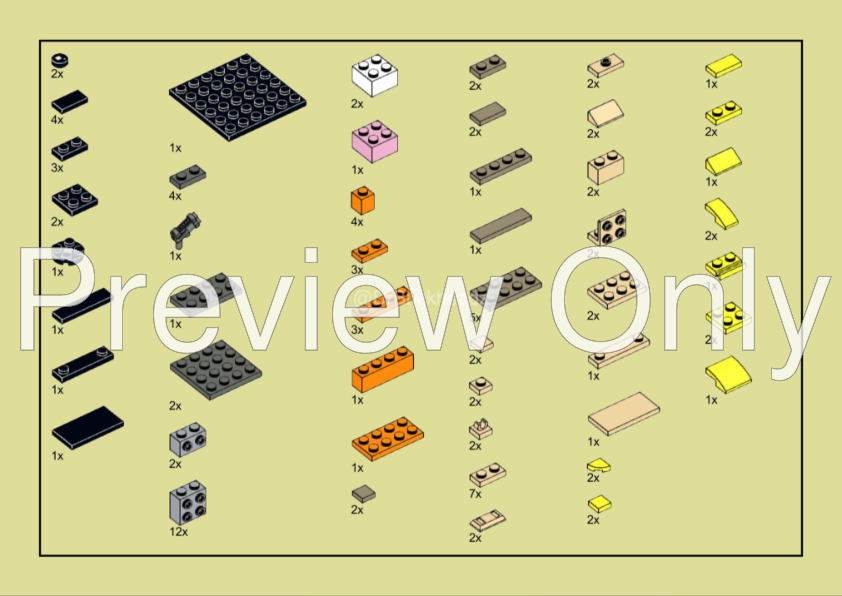 LEGO MOC Korben Dallas (The Fifth Element) Brickheadz by DrBrickheadz ...