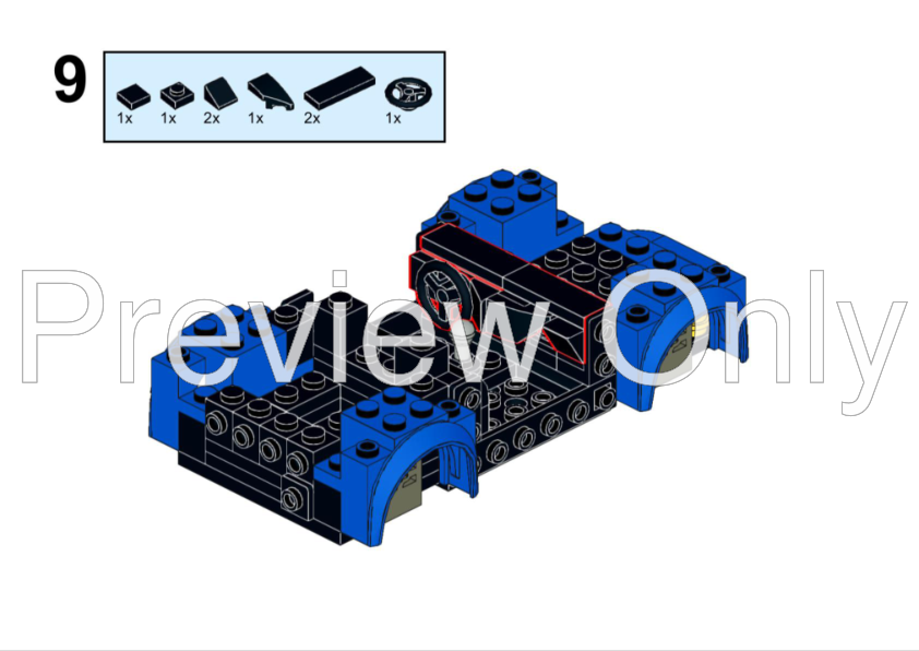 LEGO MOC Ford Focus ST Line Lego by Jumbalani_Moc_Designer ...