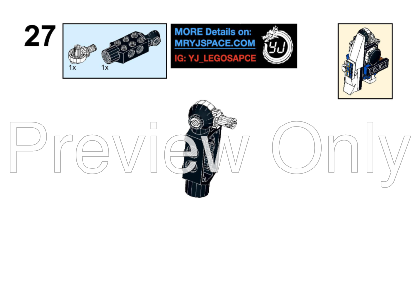 LEGO MOC IcePlanet2002 MECHA Ver.01 General Type by MR.YJ | Rebrickable ...