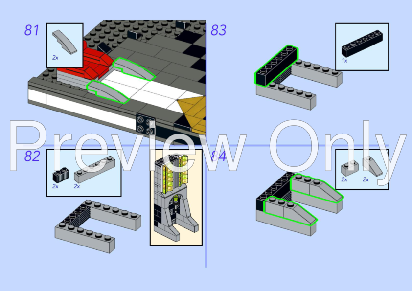 LEGO MOC HOLOCRON CHAMBER by Eventus_Engineering_System | Rebrickable ...