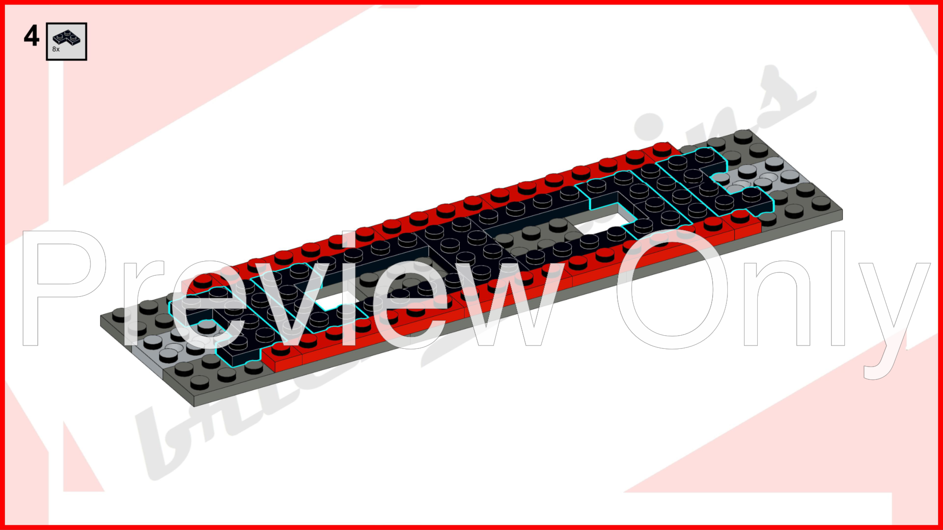 LEGO MOC Baureihe 180 in verkehrsrot von der Deutschen Bahn by brick ...