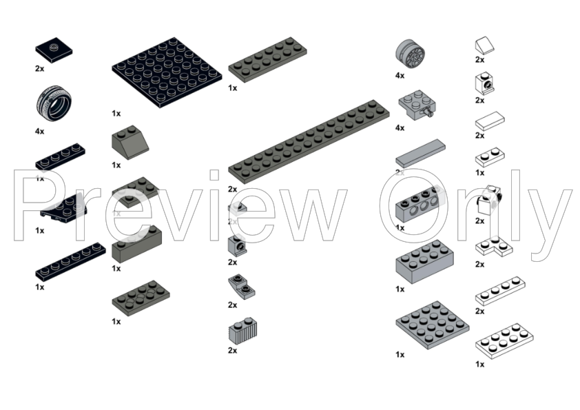 LEGO MOC 60182 11 in 1 by Keep On Bricking | Rebrickable - Build with LEGO