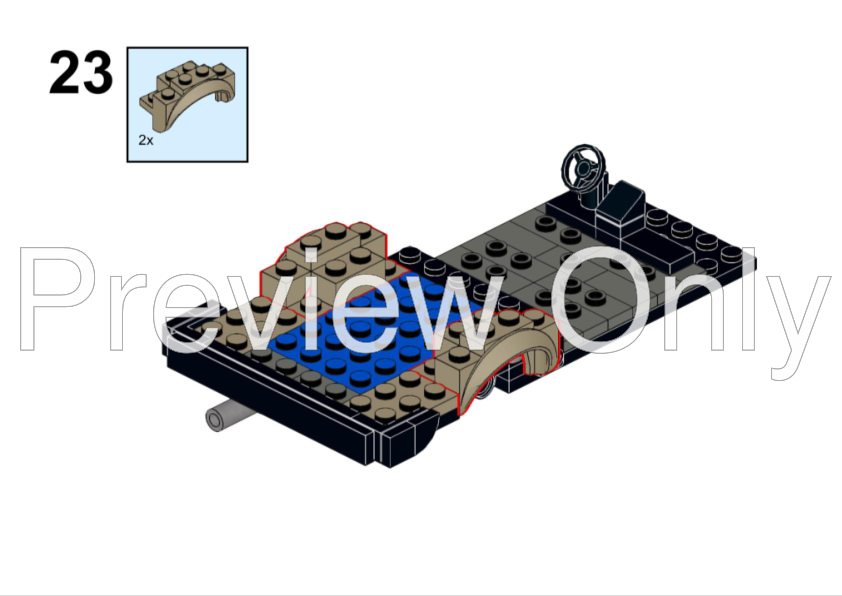 LEGO MOC Volvo 240 Wagon by IBrickedItUp | Rebrickable - Build with LEGO