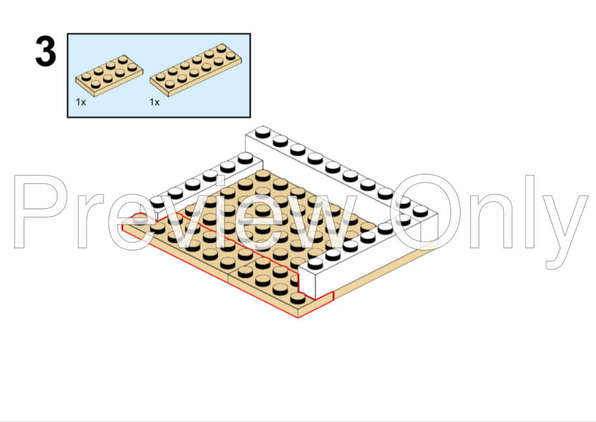 LEGO MOC Little Red Riding Hood in the Book by uminuo | Rebrickable ...
