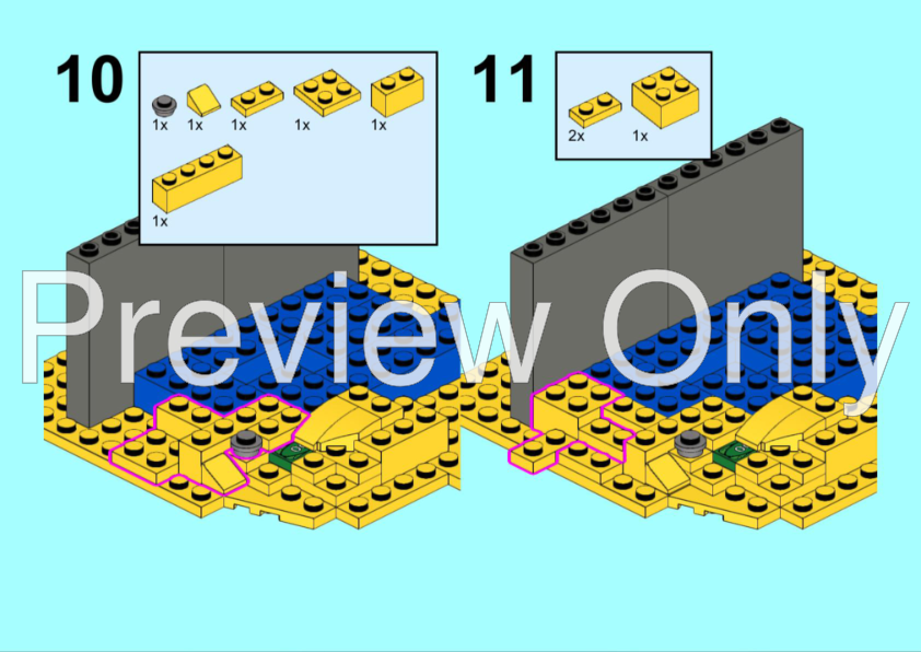 LEGO MOC DuckTales Brickheadz display stand (For set 40477) by Penguins ...