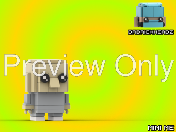 LEGO MOC Dr. Evil + Mini Me (Austin Powers) Brickheadz by DrBrickheadz ...