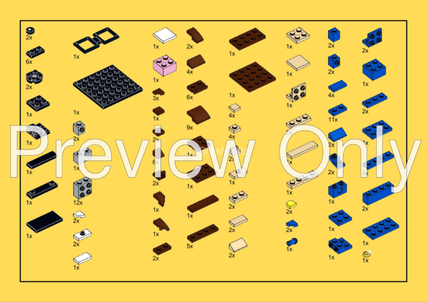 LEGO MOC Austin Powers Brickheadz by DrBrickheadz | Rebrickable - Build ...