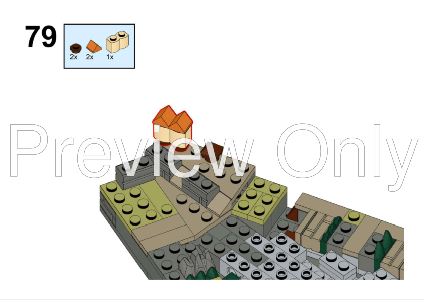 LEGO MOC The Wall by MartinDesign | Rebrickable - Build with LEGO