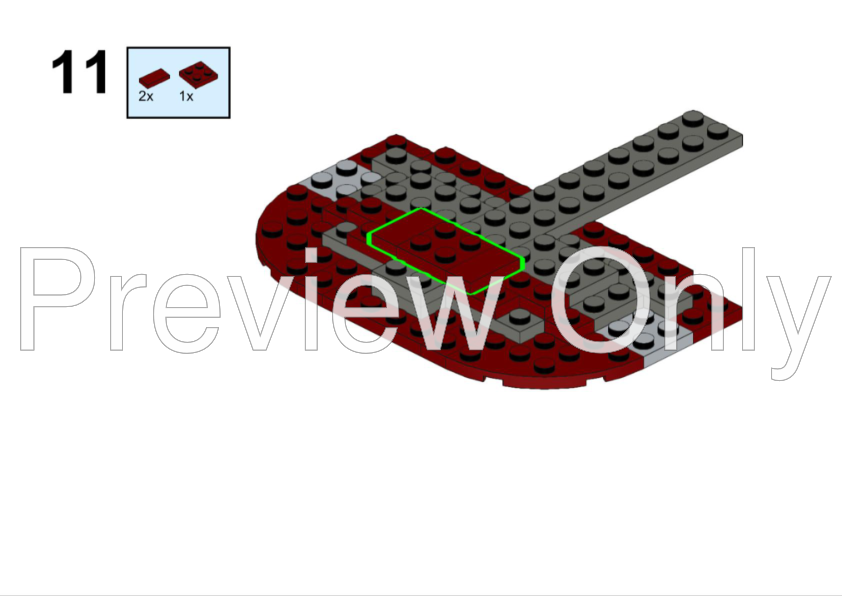 LEGO MOC Manta Droid Sub Fighter (The Clone Wars 2003) V2 Updated by ...