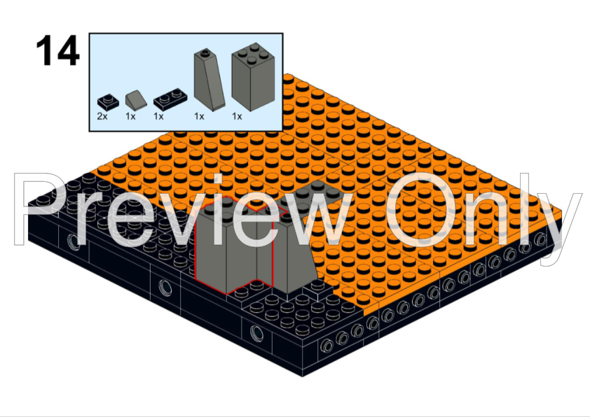 LEGO MOC Mustafar (Obi-Wan Vs Anakin) by PauloJorgeRamos | Rebrickable ...