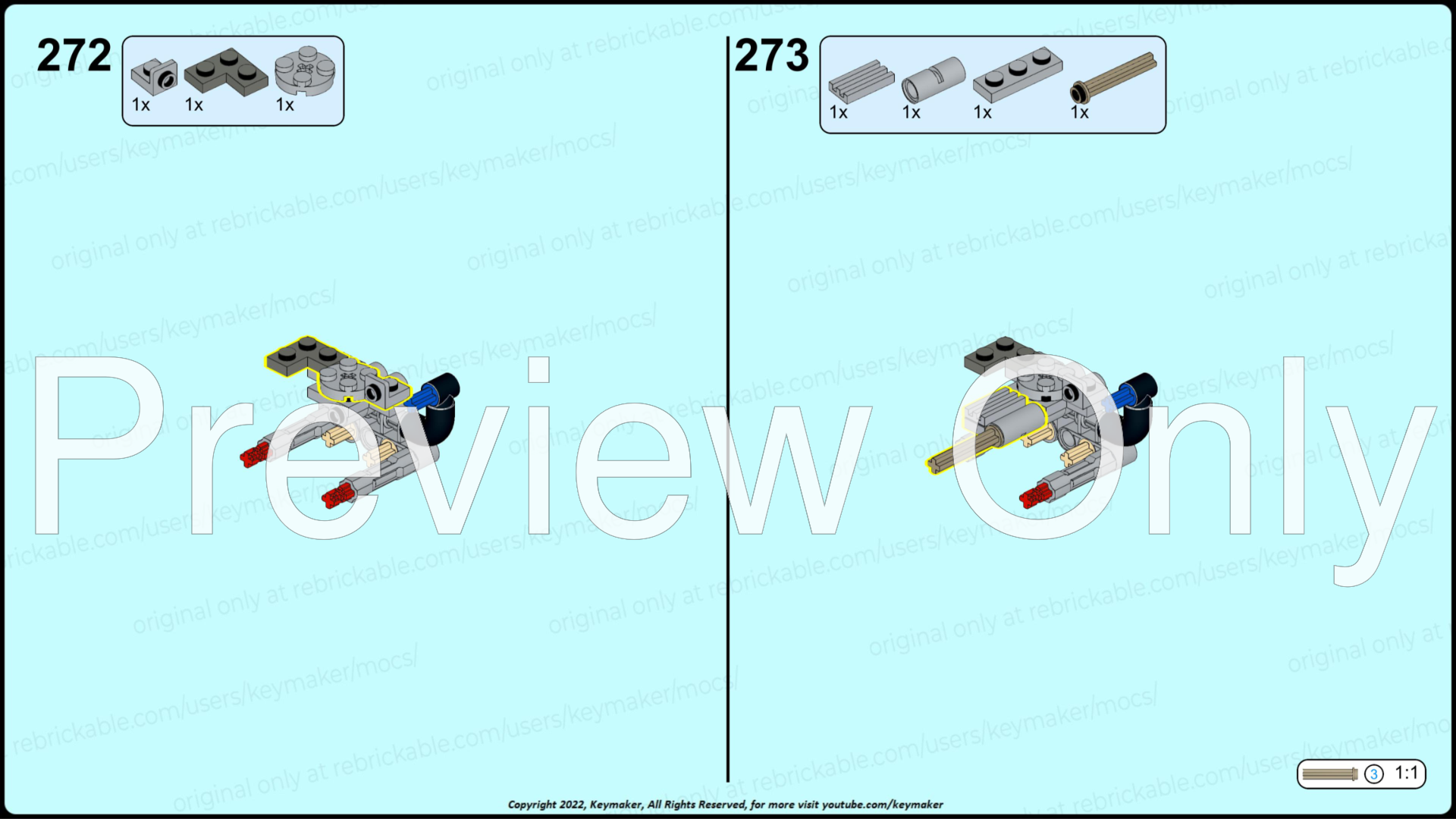 LEGO MOC Off-road truck KrAZ 255 v2.0 aka Tayga 6455B 6x6 RC by ...