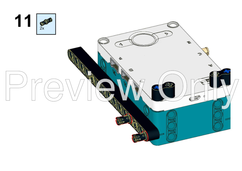 LEGO MOC Flippy the Inchworm by Daniel_F | Rebrickable - Build with LEGO