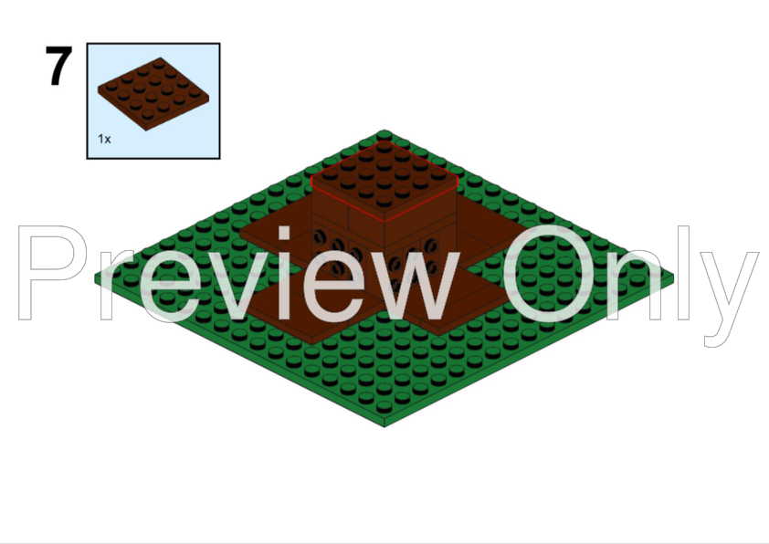 LEGO MOC Lego Forest with Trees and Perch by Brickboy_YT | Rebrickable ...