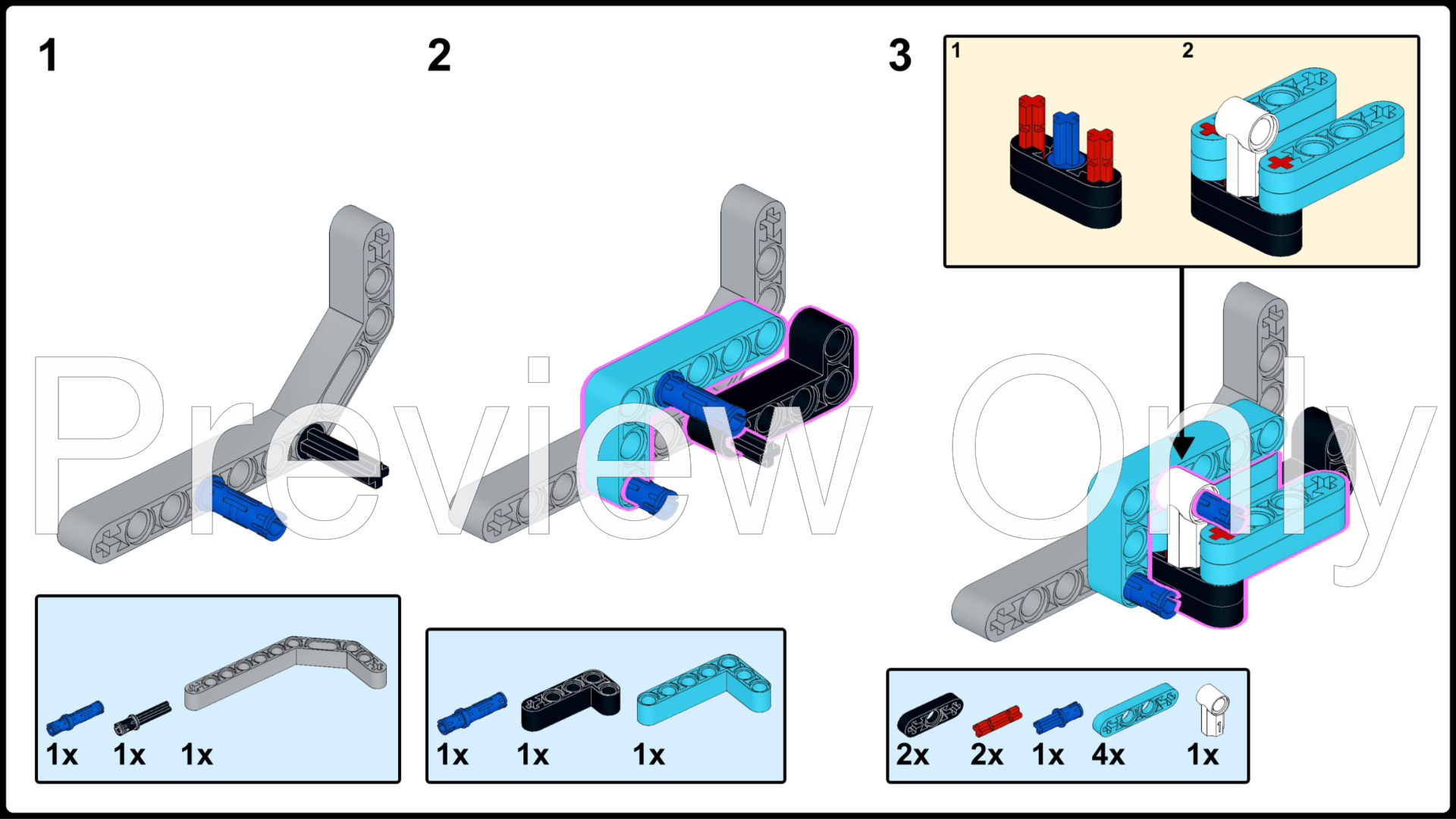 LEGO MOC 42133 9in1 Bundle by kostq | Rebrickable - Build with LEGO