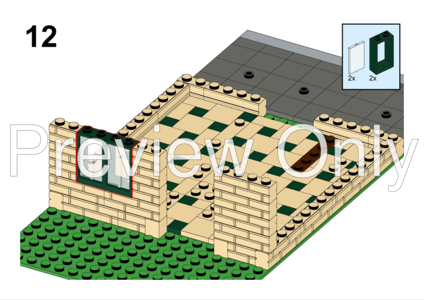 LEGO MOC Cowboy Hat Store by Stonewall Bricks | Rebrickable - Build ...