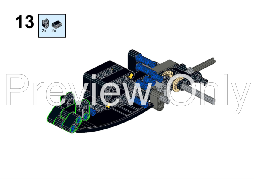 LEGO MOC P-51D Mustang (42123 McLaren Senna GTR) by jpgon | Rebrickable ...