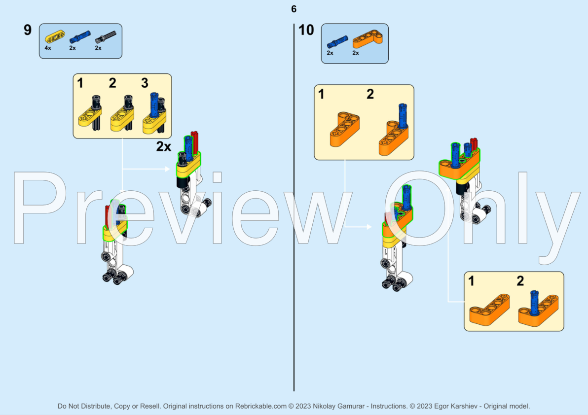 LEGO MOC SINGLE CAB and CARGO BED for Toyota HILUX (WHITE) by RM8 LEGO ...
