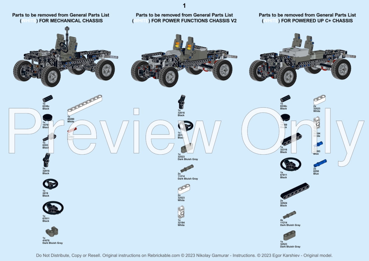 LEGO MOC SINGLE CAB and CARGO BED for Toyota HILUX (WHITE) by RM8 LEGO ...