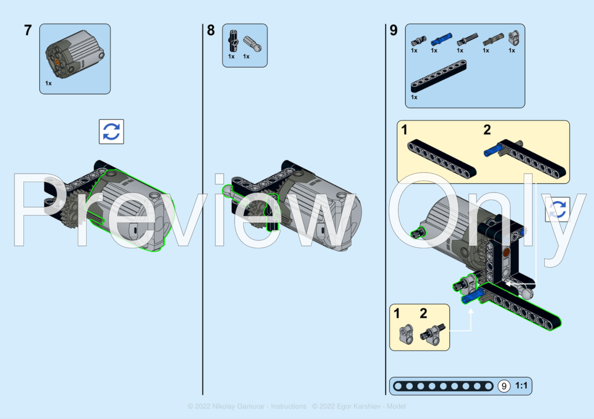LEGO MOC POWER FUNCTIONS RC 4x4 CHASSIS for Toyota Hilux by RM8 LEGO ...