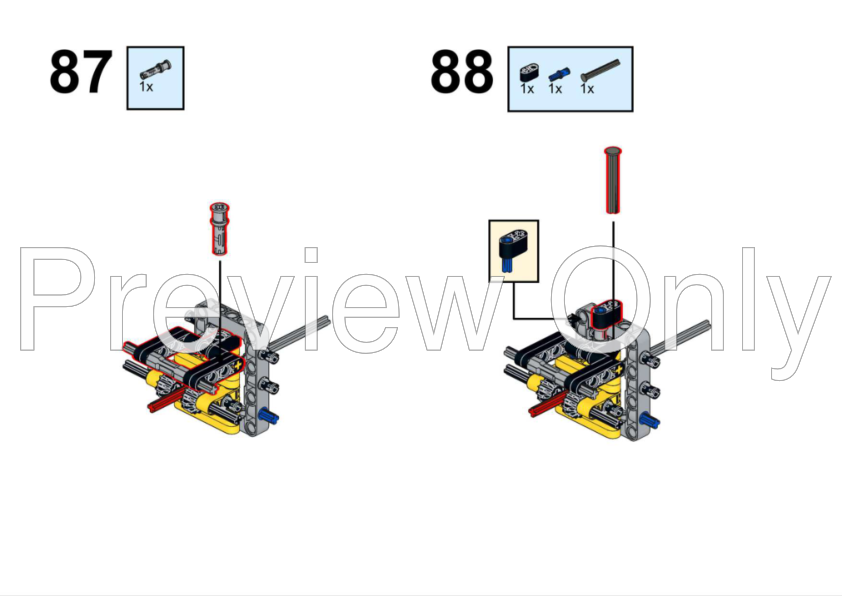 LEGO MOC 42131 alternate: Snow Groomer by alter-lego | Rebrickable ...