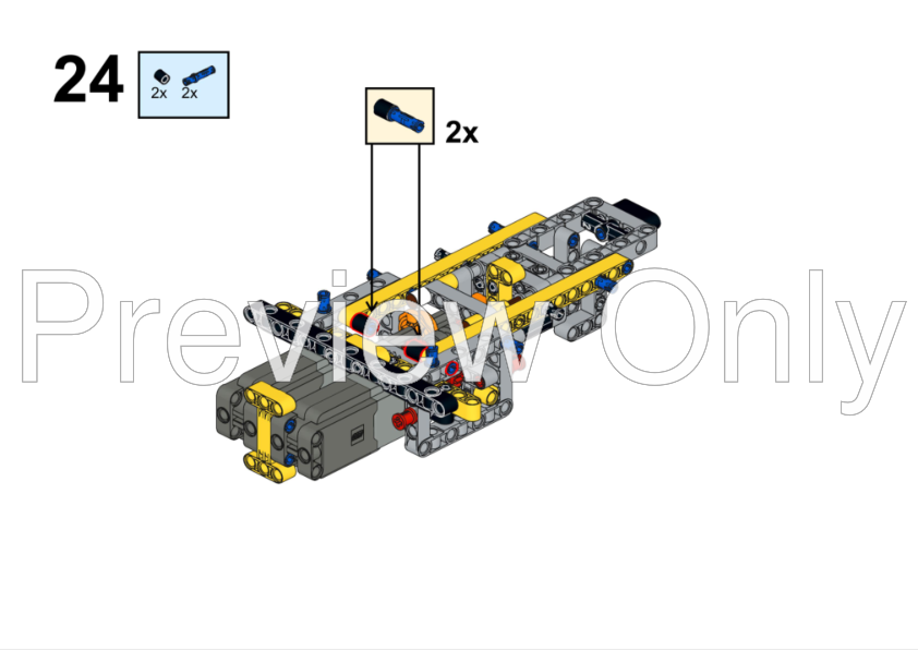 Lego Moc 42131 Alternate Snow Groomer By Alter Lego Rebrickable