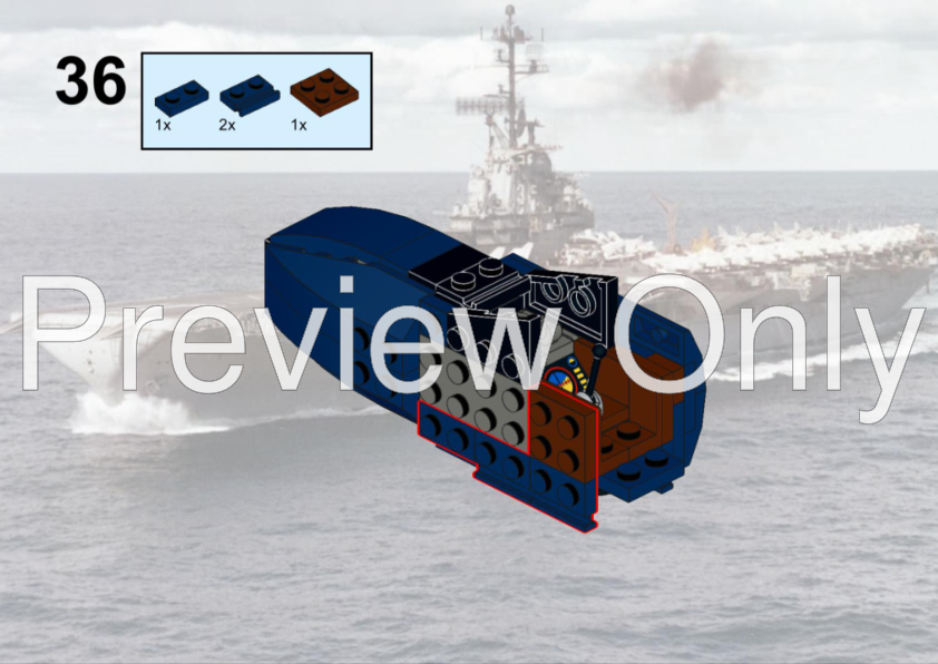 LEGO MOC Grumman F9F Panther (Navy blue) by BatMetalHeadAFOL ...