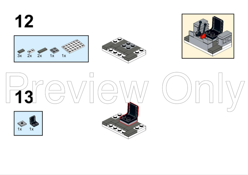 LEGO MOC DB-Baureihe V188 (8w) by copernicus508 | Rebrickable - Build ...