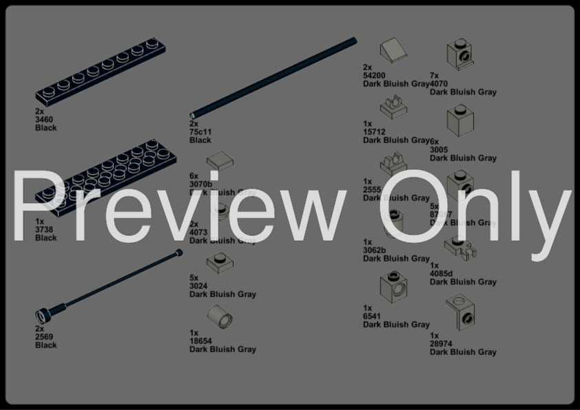 LEGO MOC M1 Abrams MBT by Somerslego | Rebrickable - Build with LEGO