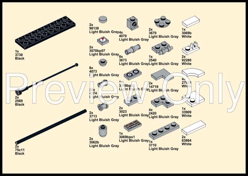 LEGO MOC M1 Abrams MBT by Somerslego | Rebrickable - Build with LEGO