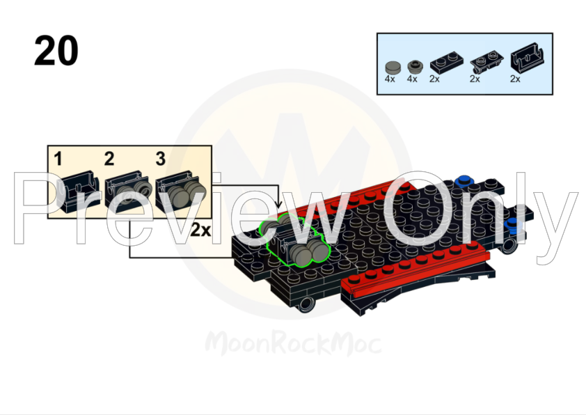 LEGO MOC MINI JCW Countryman Cross-Country by moonrockmoc | Rebrickable ...