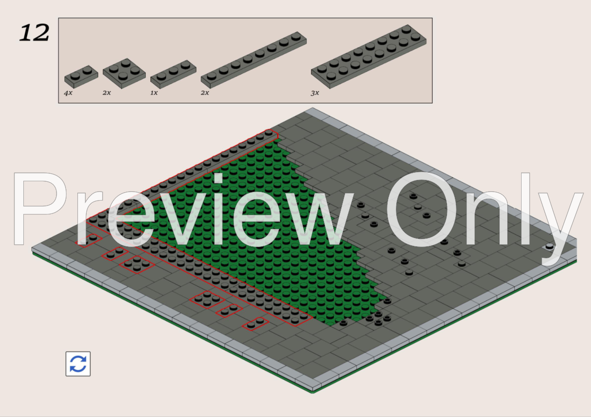 LEGO MOC Modular V by @lucapetraglia.it | Rebrickable - Build with LEGO